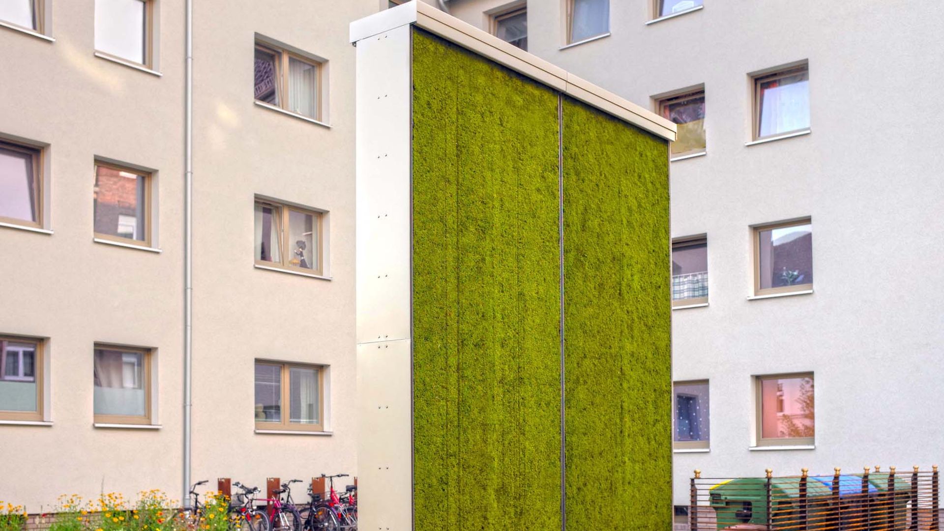 Green walls for fighting climate change. | maxon group