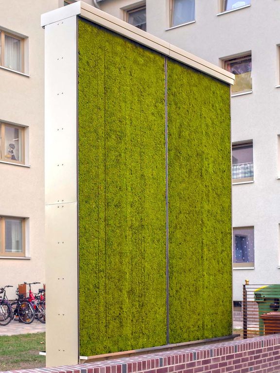 Green walls for fighting climate change. | maxon group