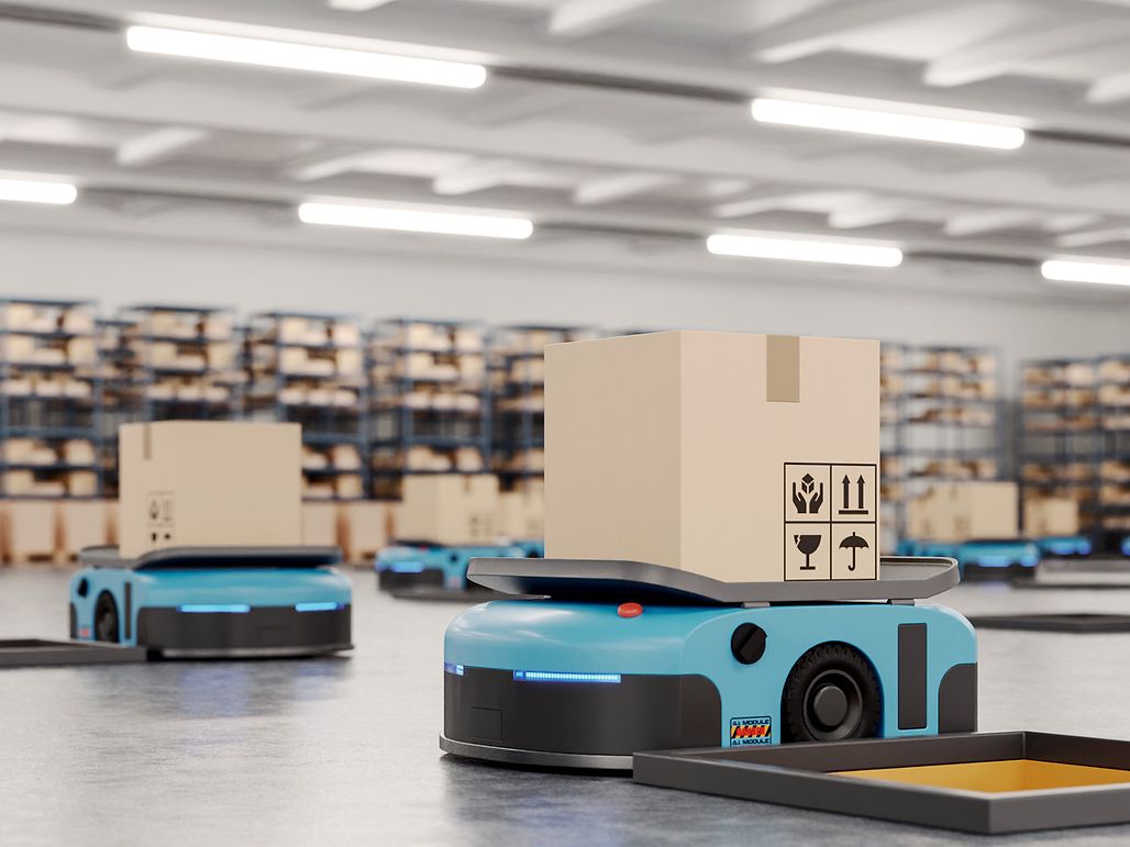 La solution compacte pour les AGV | maxon group