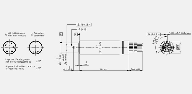 Двигатель MAXON ECX SPEED 13